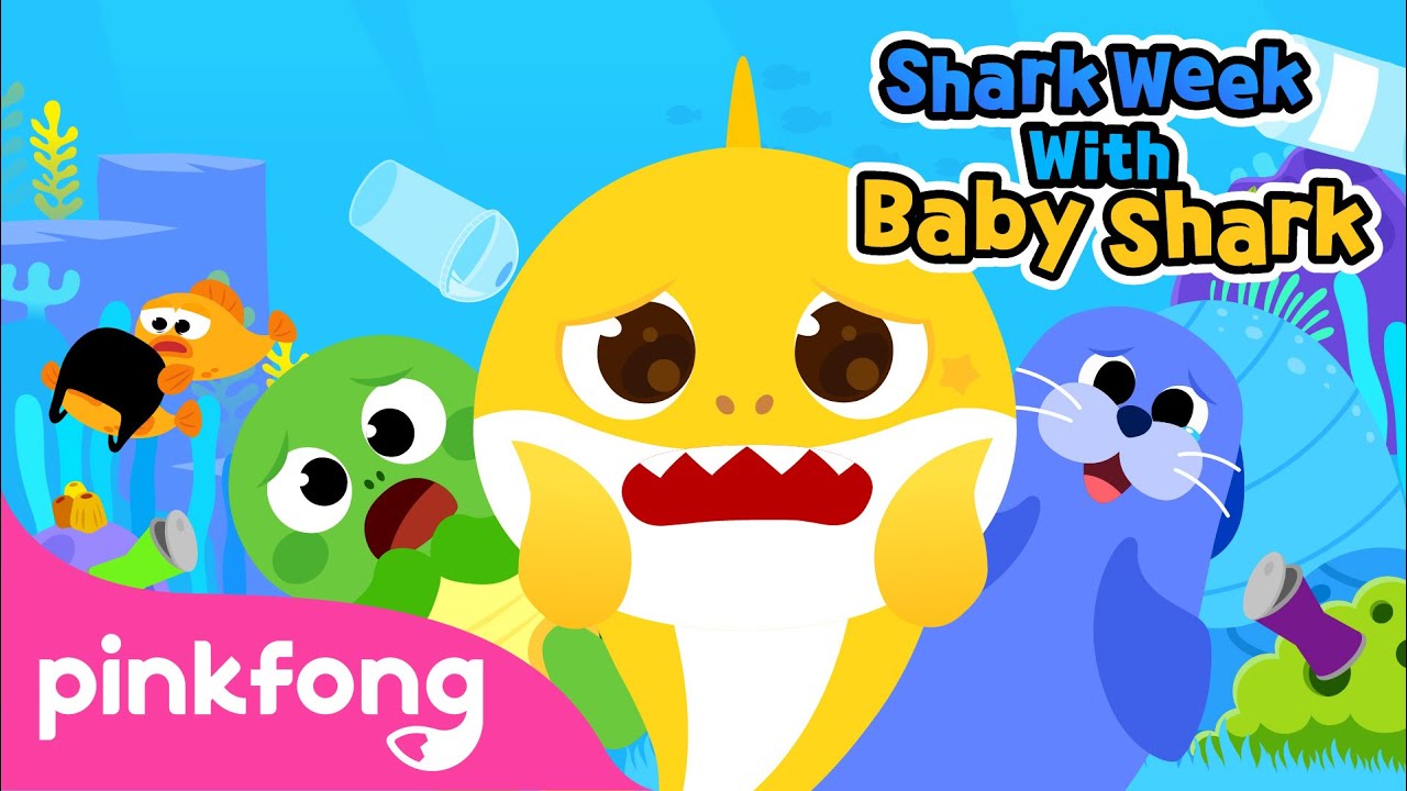 Save the Sea Animals with Baby Shark | Shark Week with Baby Shark ...
