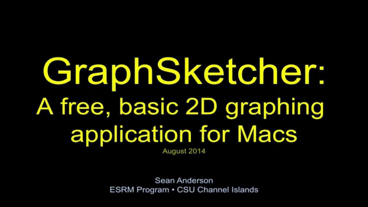 GraphSketcher Introduction - YouTube