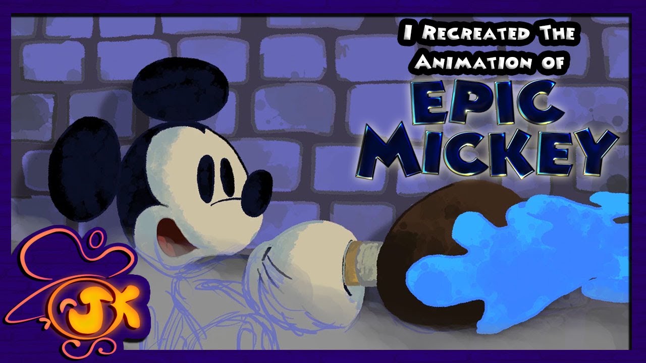 Epic Mickey's 2D Animation Recreation Revealed! - YouTube