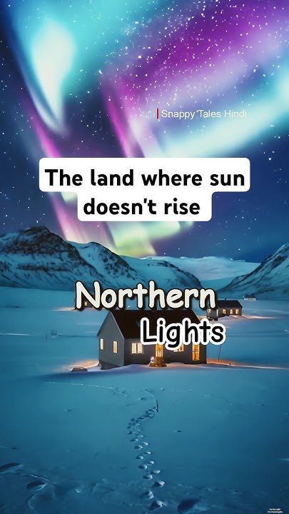 The land where sun doesn't rise #shorts #space #PolarNight # ...