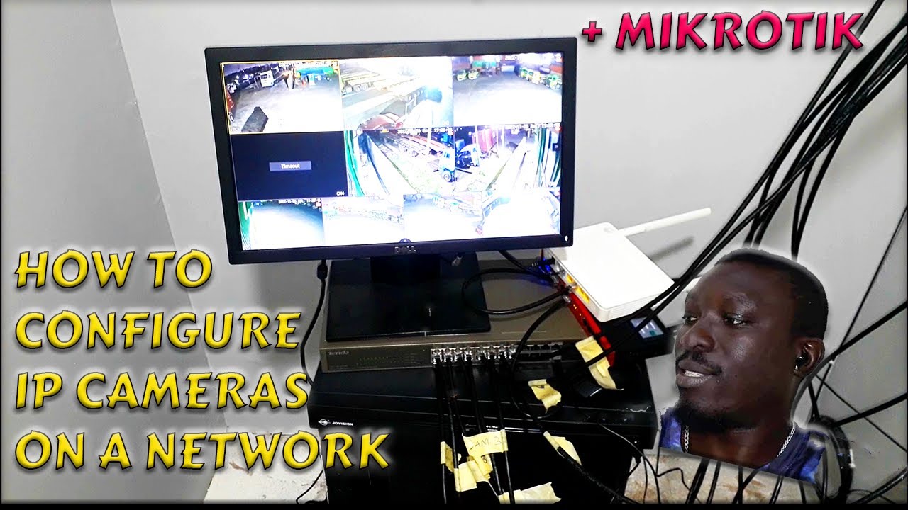HOW TO CONFIGURE IP CAMERAS ON A NETWORK - YouTube
