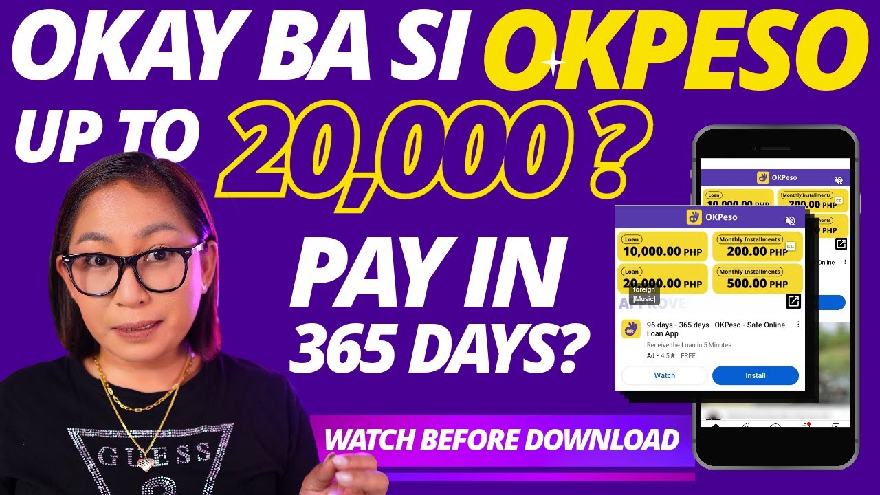OKPeso Cash Loan App, Long Term Ba Talaga? - YouTube