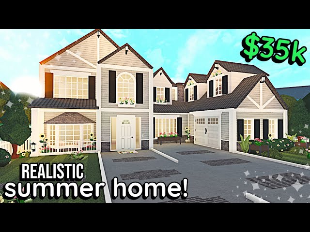 Realistic Bloxburg House Bloxburg | Realistic Suburban House