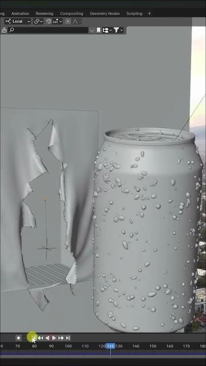 Blender CGI & VFX TUTORIAL | Blender cgi ads #blender #animation - YouTube