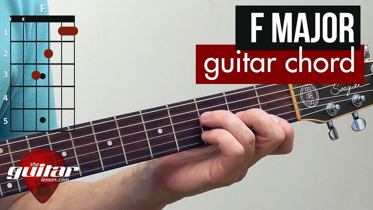 How To Play The F Major Chord Beginner Guitar Lesson YouTube how-to-play-the-f-major-chord-beginner-guitar-lesson-youtube