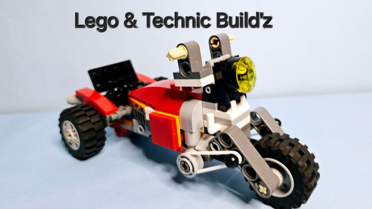 Time Lapse Build of Lego Creator 3in1 (5763) Trike - YouTube