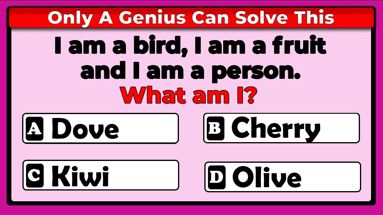 30 Tricky Riddles That Will Boost Your Thinking Skills || Only a Genius ...