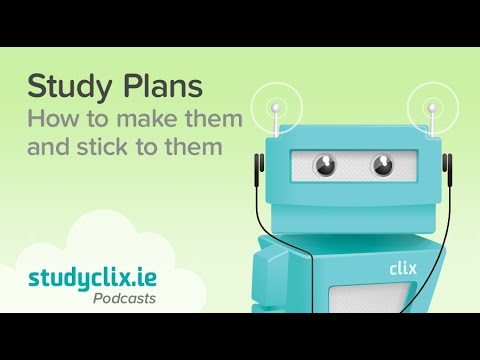 Make The Perfect STUDY PLAN for Leaving Cert. Avoid cramming! The ...