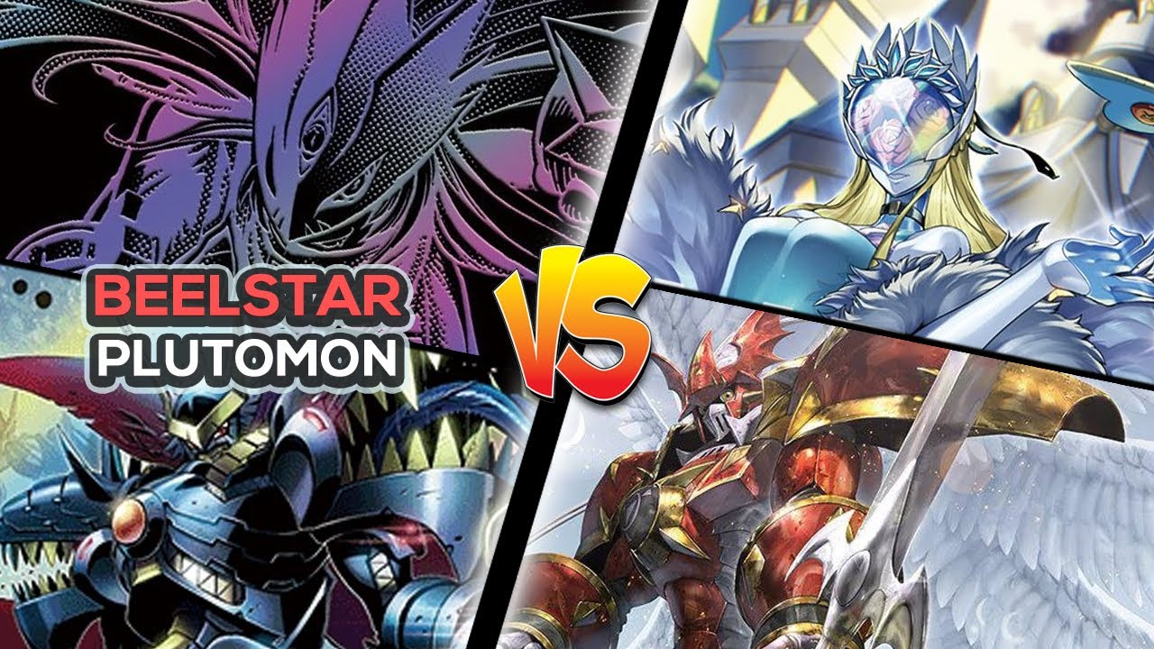 [DCGO] BeelStarmon ft. Plutomon vs Cendrillmon & Gallantmon | Digimon ...