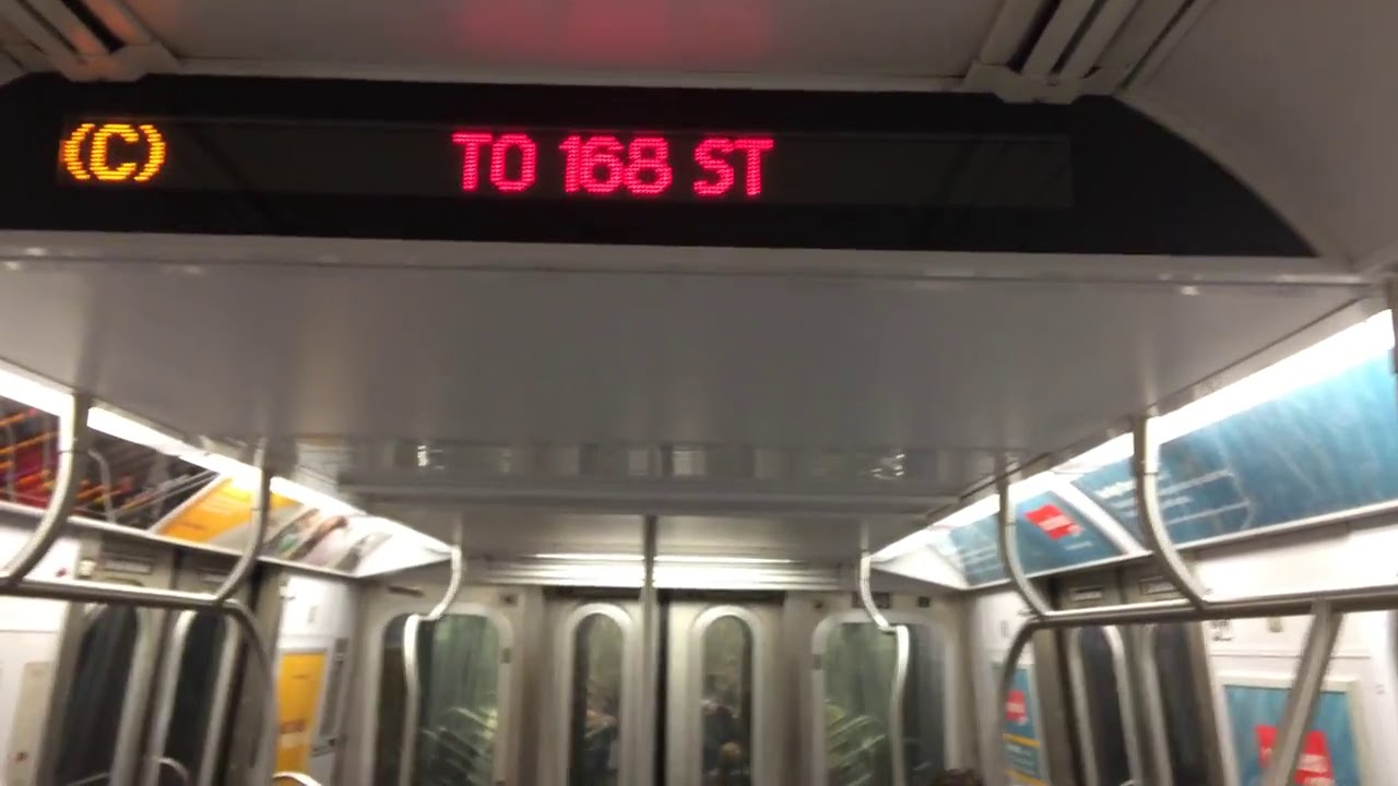 R160 C train to 168 St - YouTube