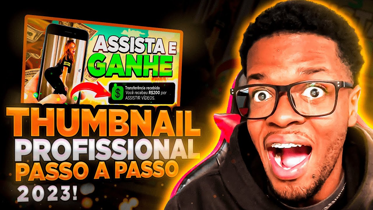 [PHOTOSHOP 2023] Como Fazer THUMBNAIL Profissional| PASSO a PASSO ...