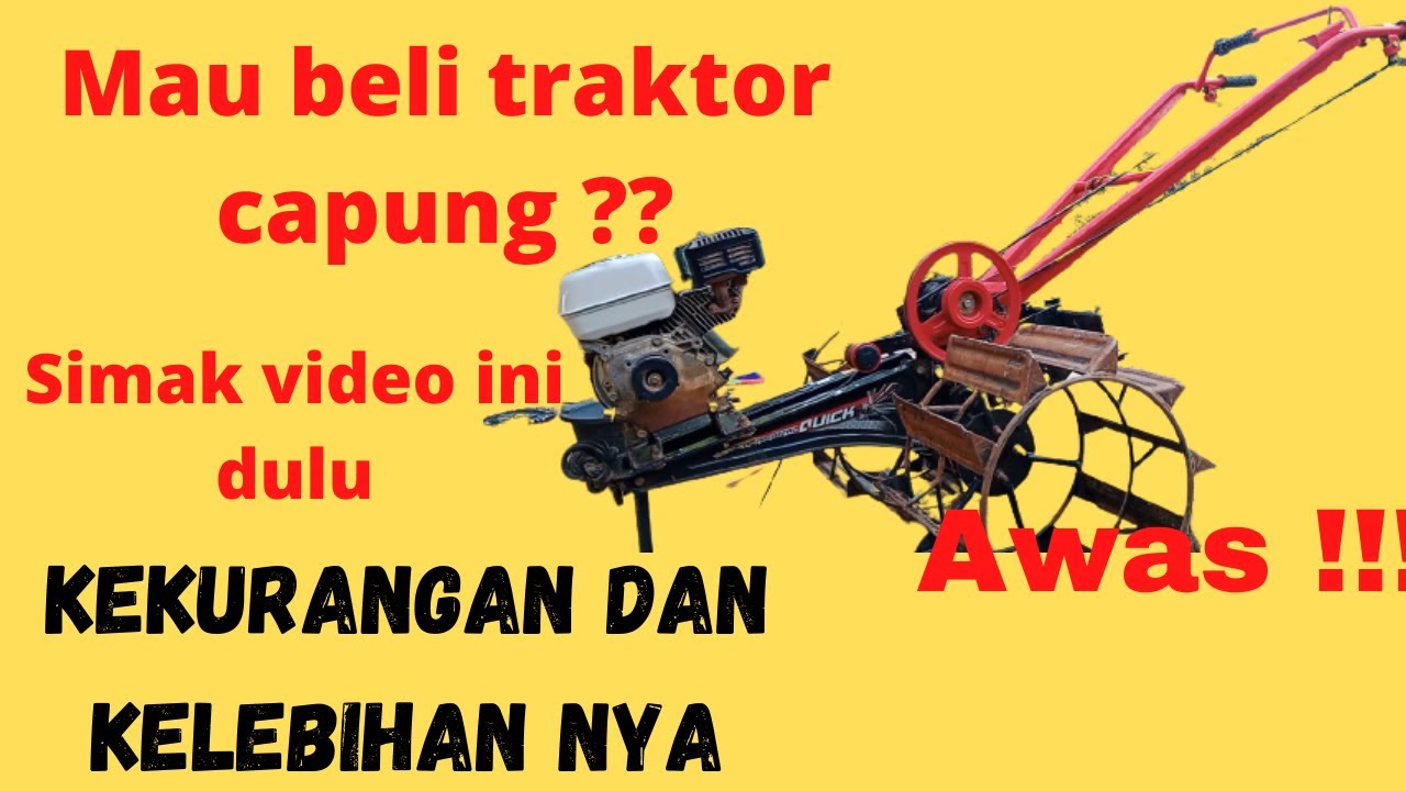Ulasan traktor capung metal | traktor sawah |traktor mini | traktor ...