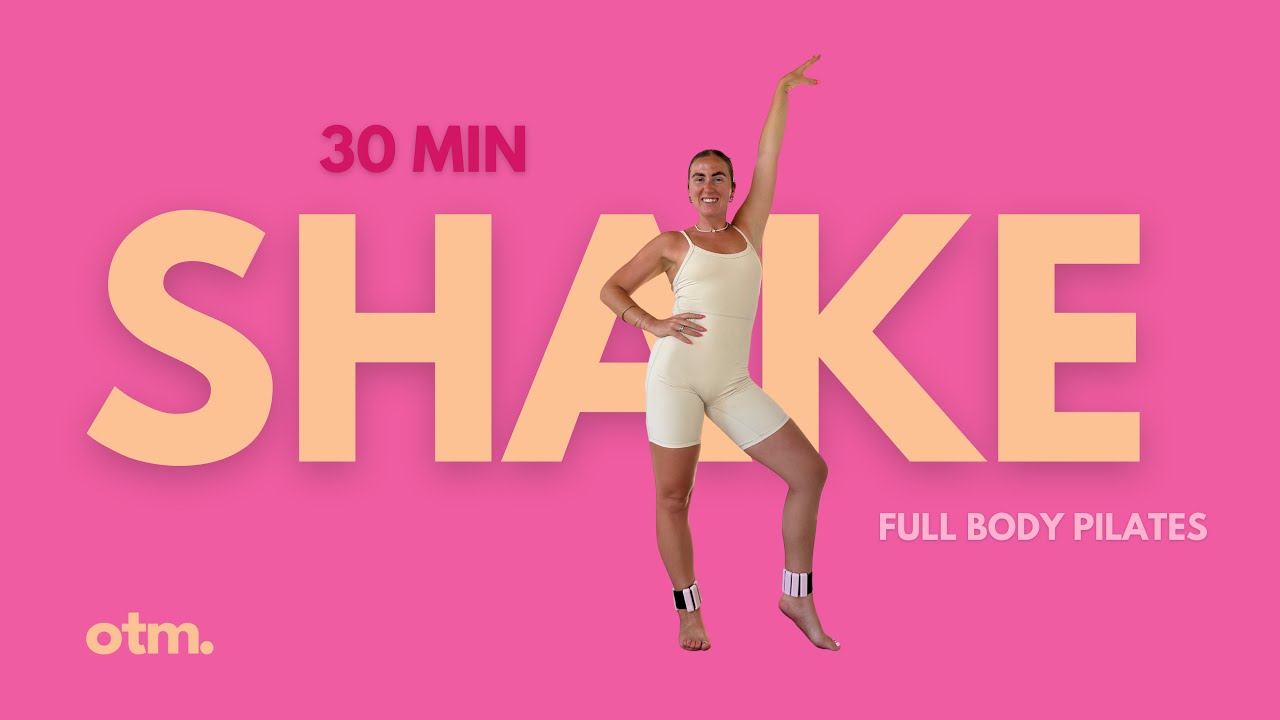 30 min FULL BODY SHAKE | Pilates with ankle weights - YouTube