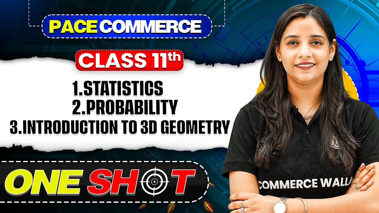 Statistics, Probability & Introduction To Three Dimensional Geometry ...