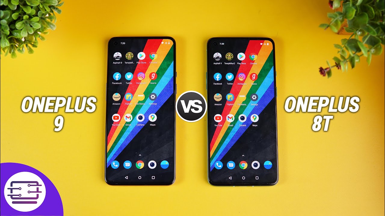 OnePlus 9 vs OnePlus 8T Speedtest [SD888 vs SD865] 🔥🔥🔥 - YouTube