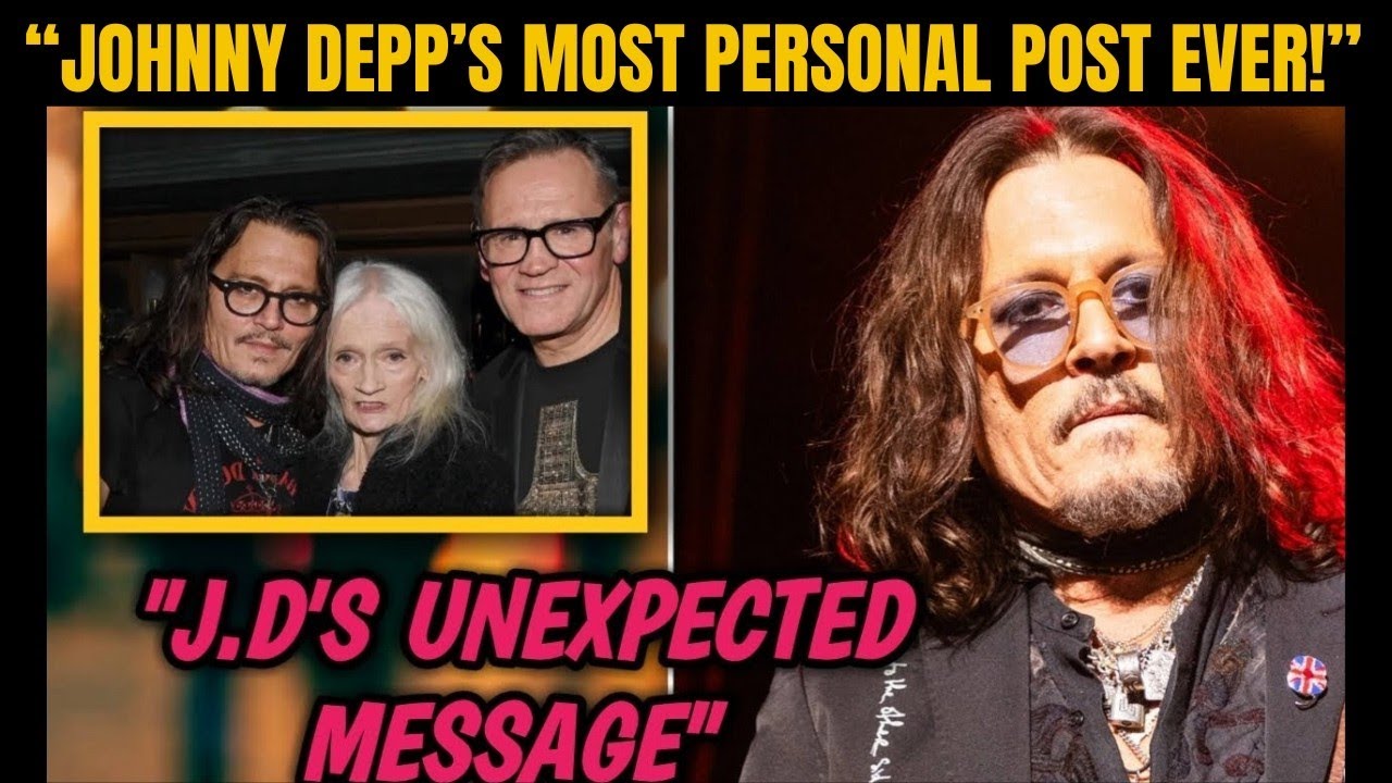 Johnny Depp’s Emotional Post Breaks the Internet — Hollywood in Shock ...