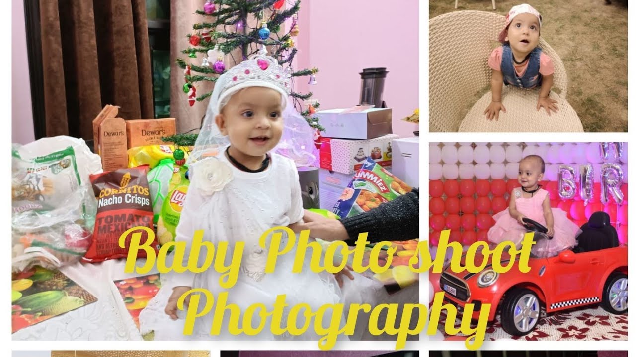 Photoshoot Ideas | Baby Photoshoot | 1st Year Birthday Photo Shoot ...