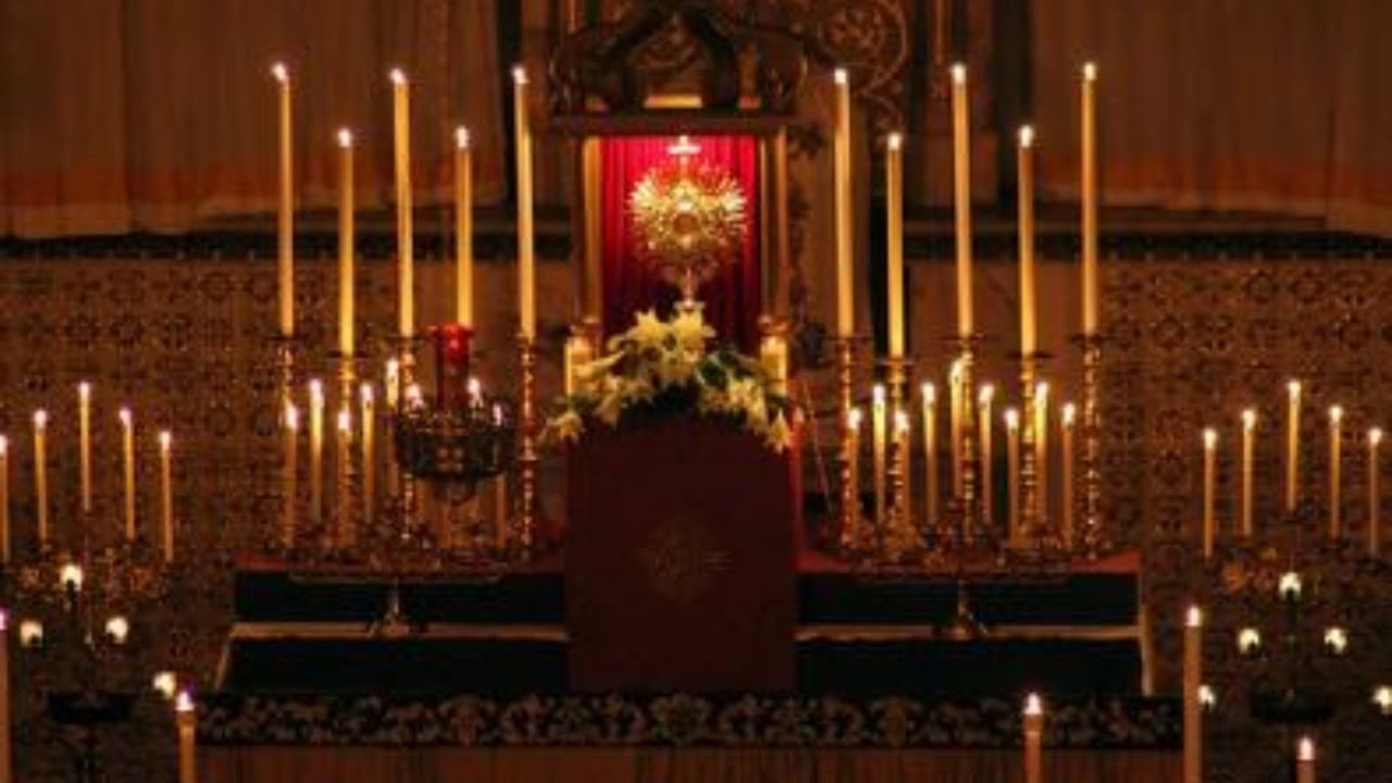 Holy Hour: Exposition of the Blessed Sacrament & Benediction - YouTube