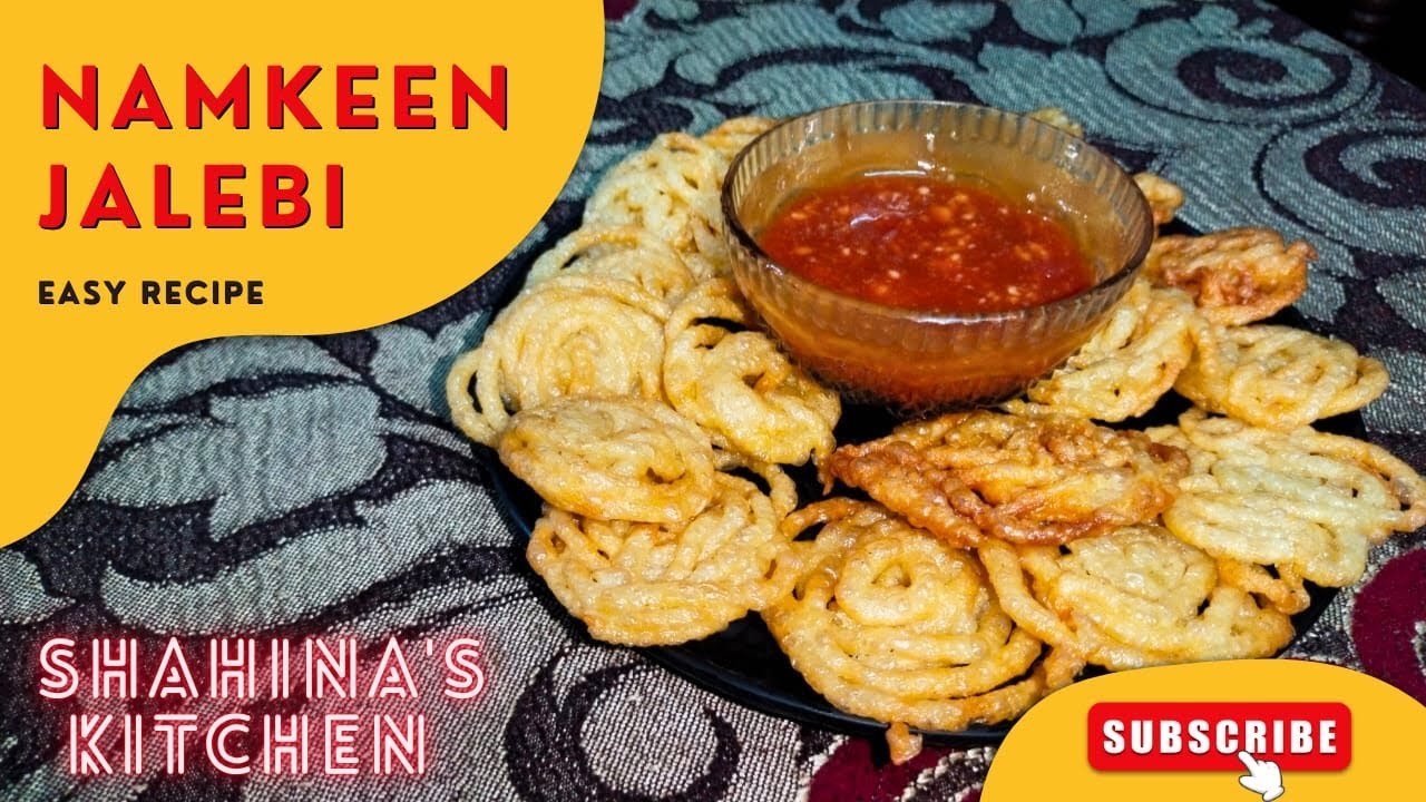Easy to Make Namkeen Jalebi | Please Like Share & Subscribe | Shahina's ...