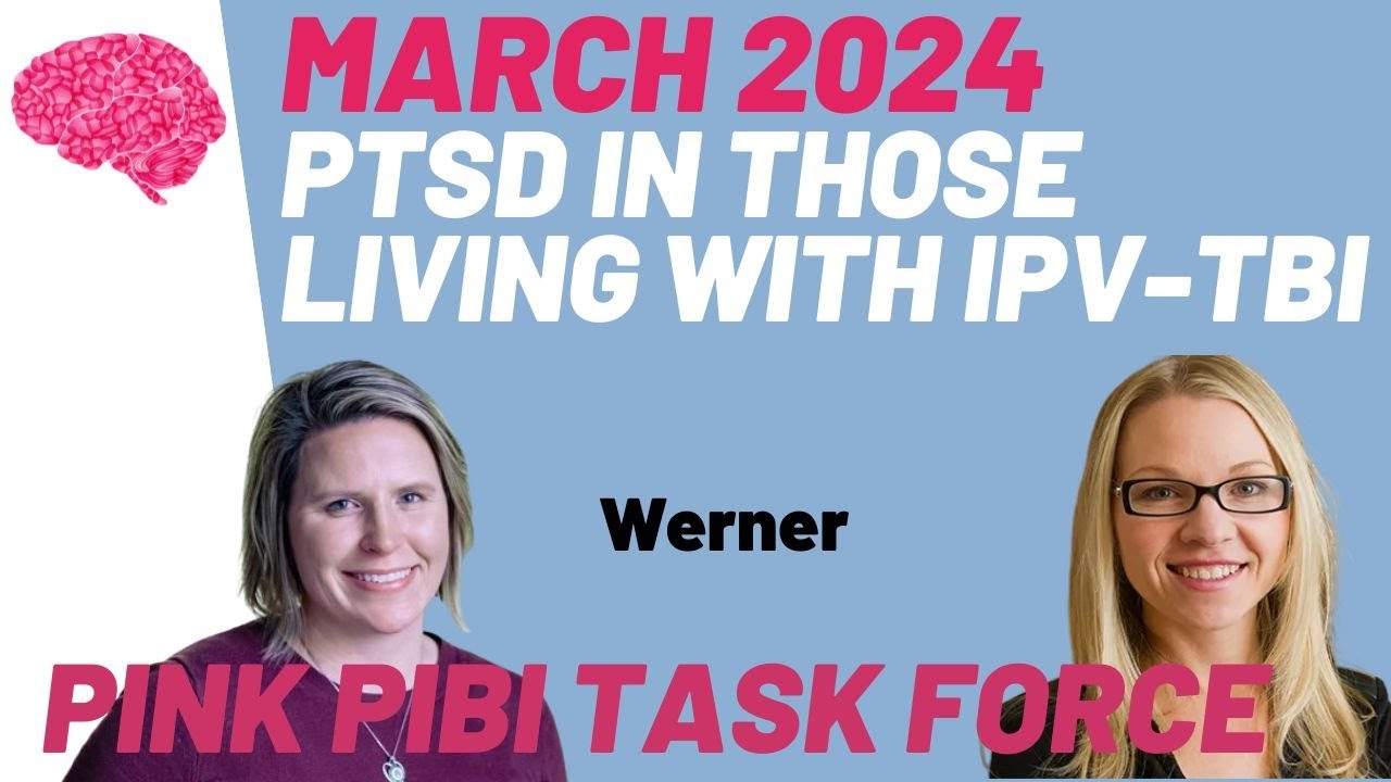 PTSD After IPV-TBI (Werner): IPV-TBI Task Force 2024 - YouTube