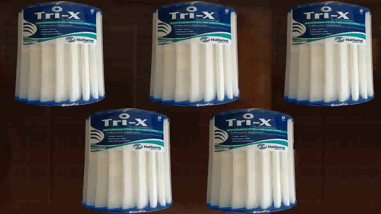 HotSpring Tri X Filter - YouTube