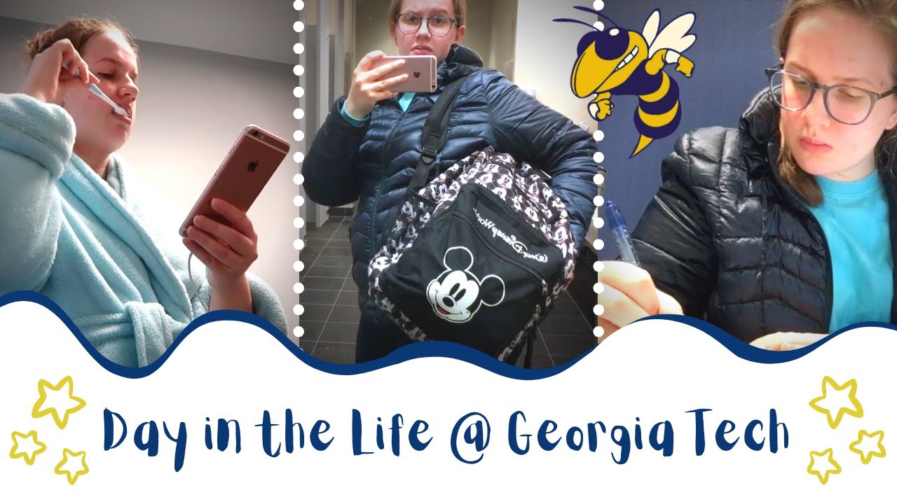 day in the life @ GEORGIA TECH *business major* - YouTube