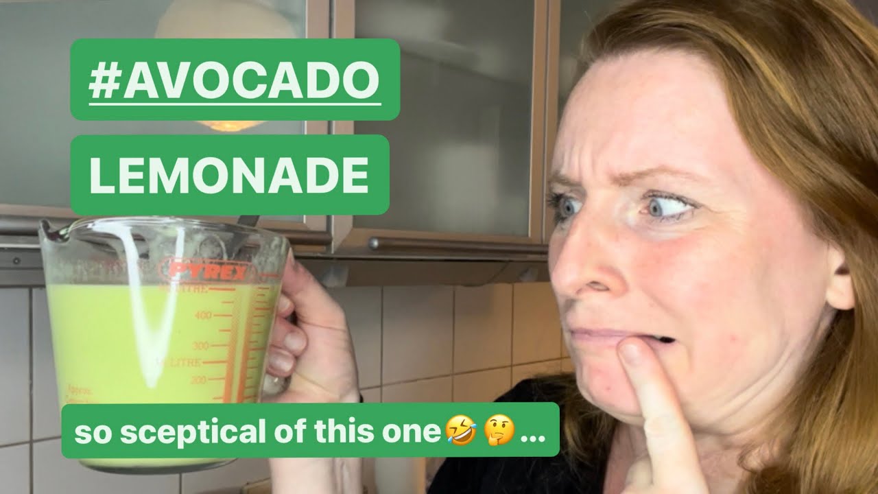 Avocado #lemonade - YouTube