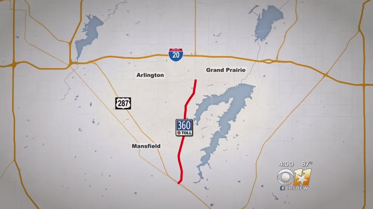 Much-Anticipated 360 Tollway Opens, Brings Improvements To North Texas ...