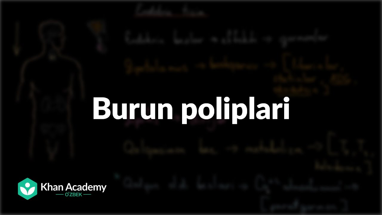 Burun poliplari | Burun, sinusit va yuqori nafas yo'llarining ...