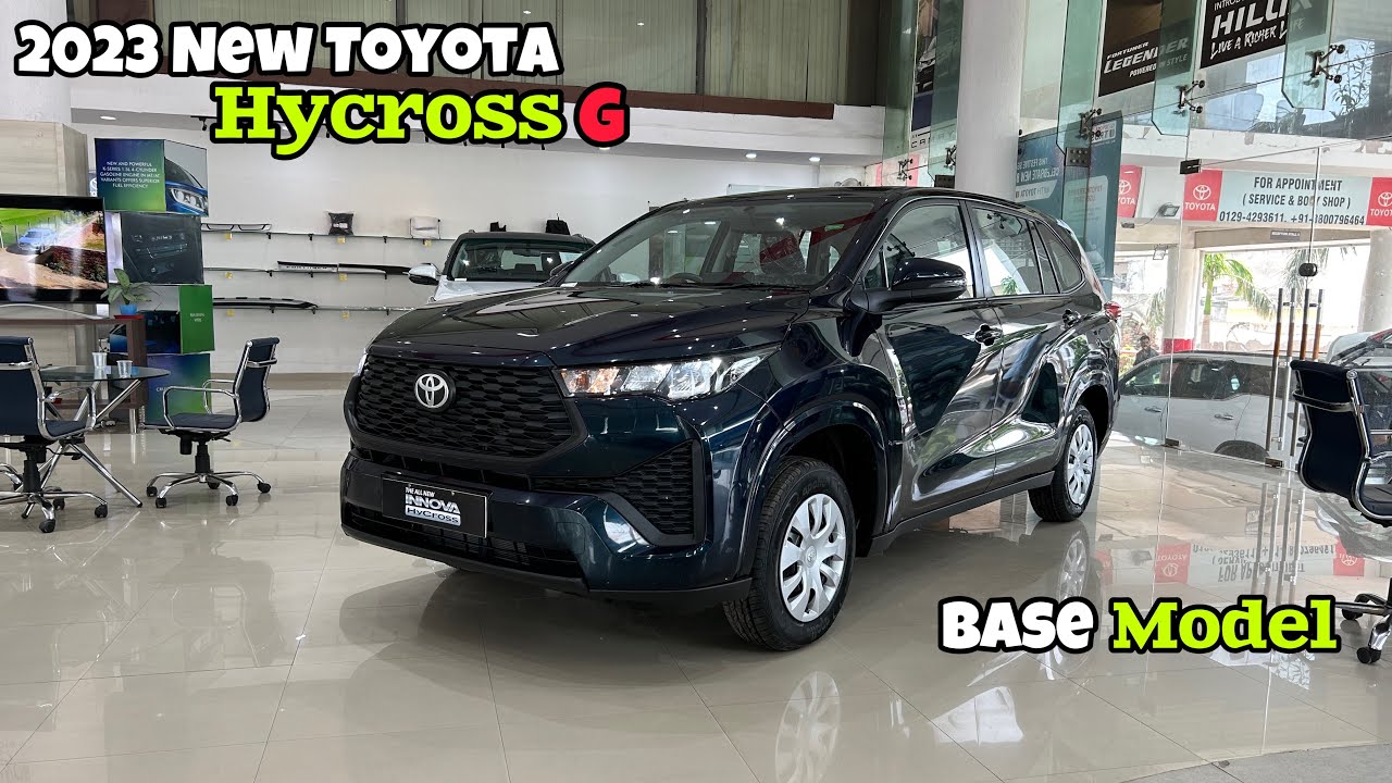 Toyota Innova Hycross G 8 Seater Commercial Vehicle ️ Innova Hycross ...