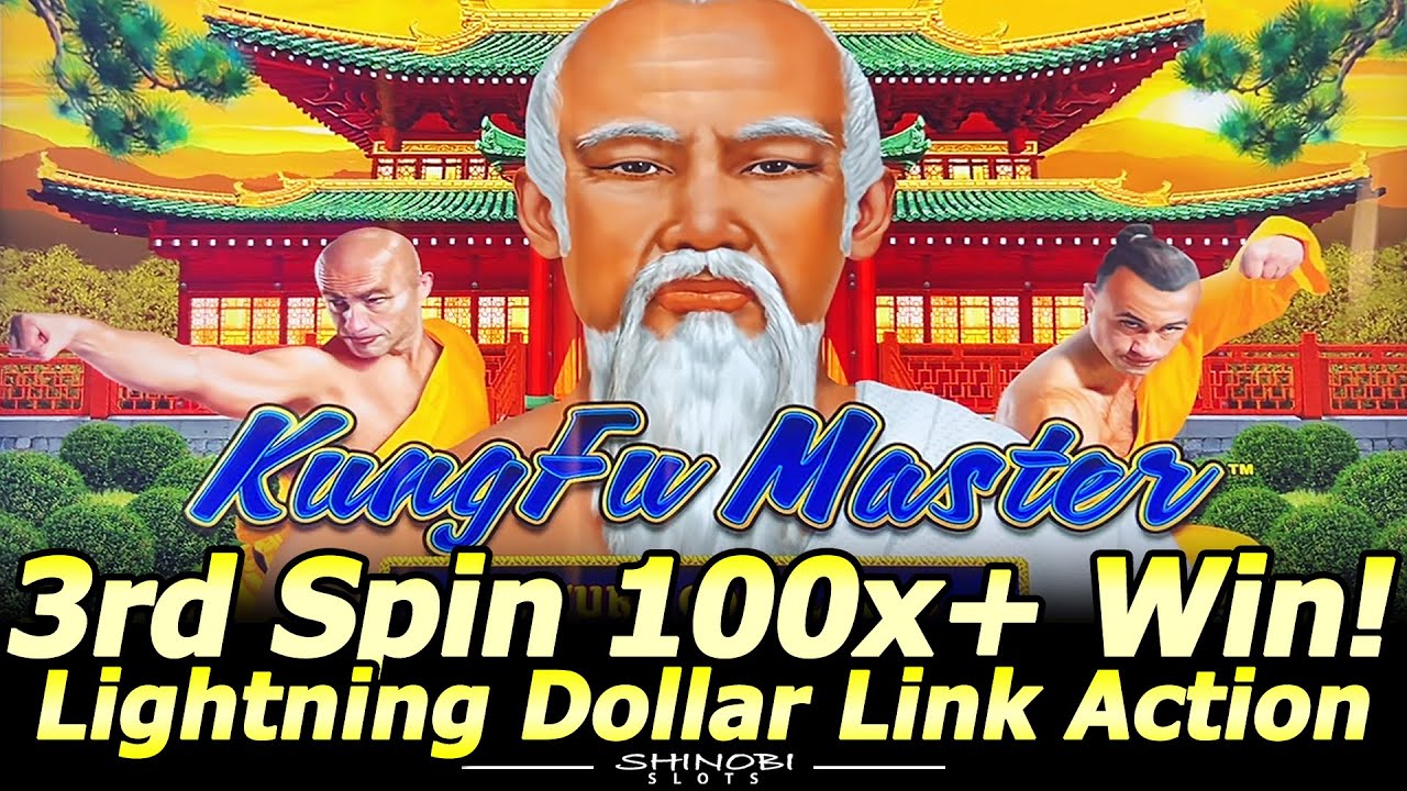 3rd Spin, 100x+ Win! Lightning Dollar Link Action: Kung Fu Master, Chica Bonita and Corrida Del ...