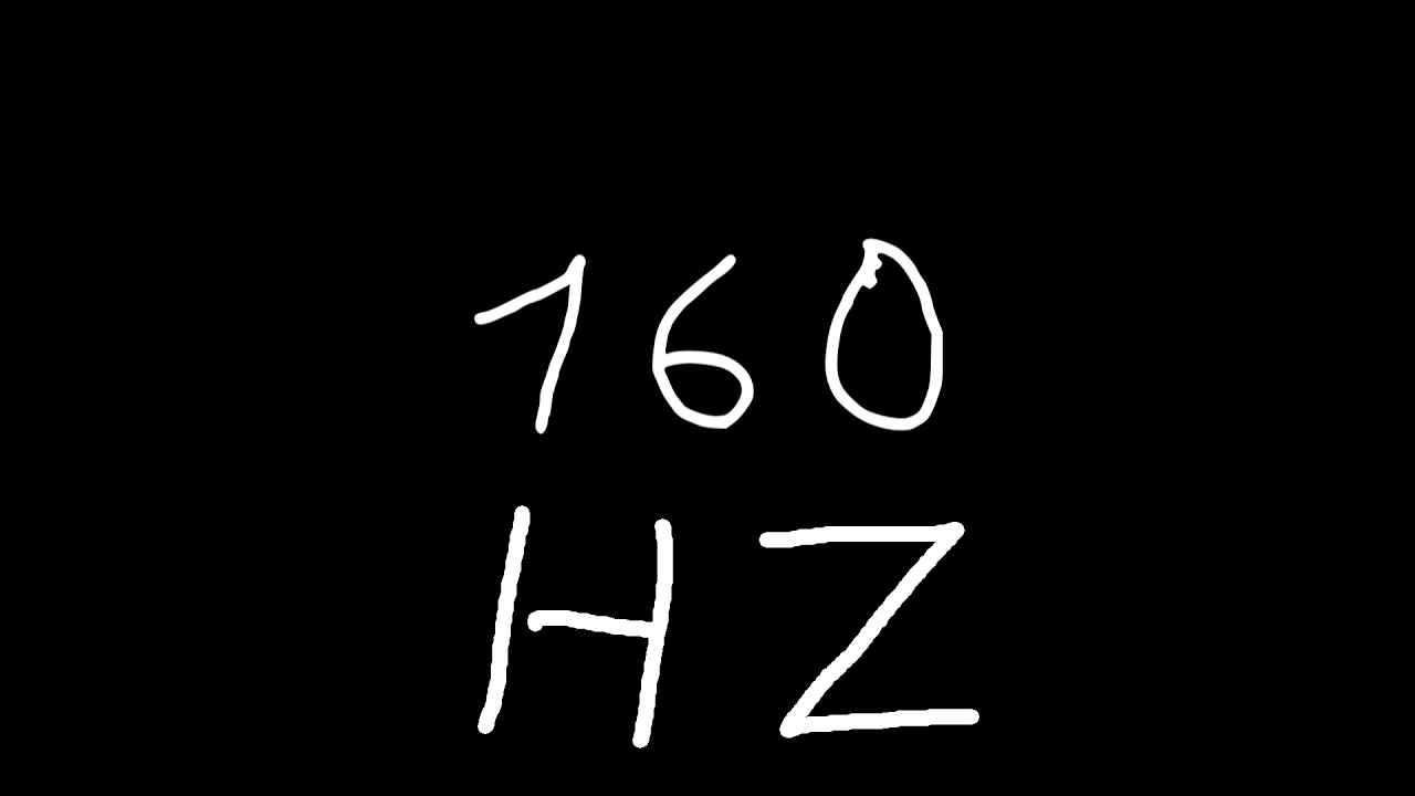 160 hz - YouTube