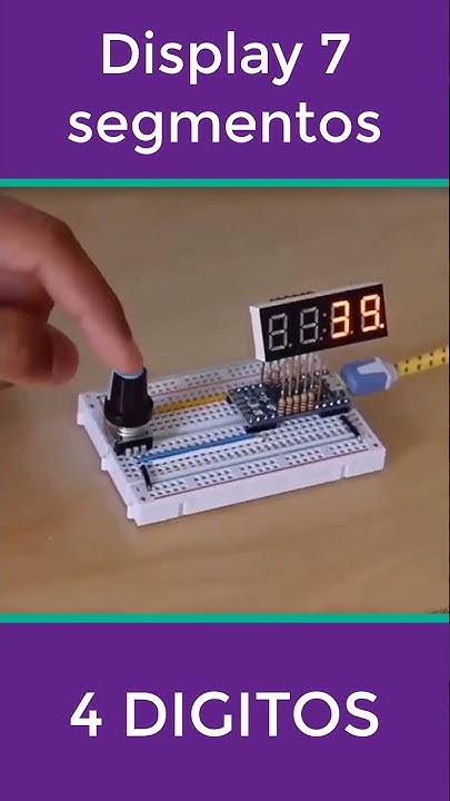 display 7 segmentos 4 dígitos - YouTube