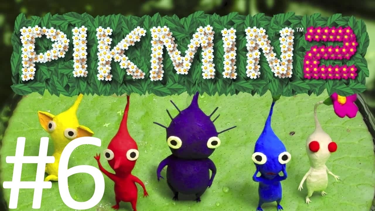 Pikmin 2 - Part 6 - Perplexing Pool - YouTube