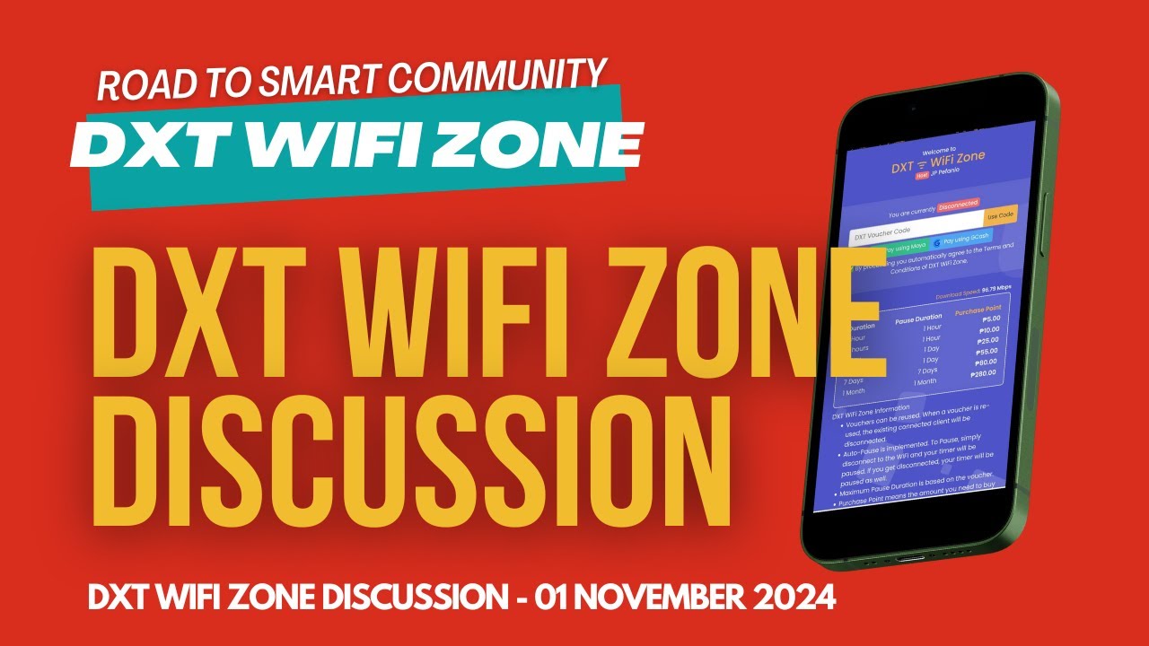 DXT WIFI ZONE DISCUSSION - 01 NOV 2024 - YouTube