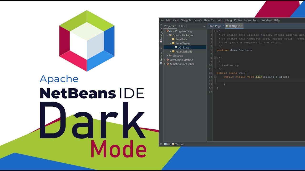 Set Dark Theme In Netbeans Ide 22 Netbeans Ide Programming Youtube