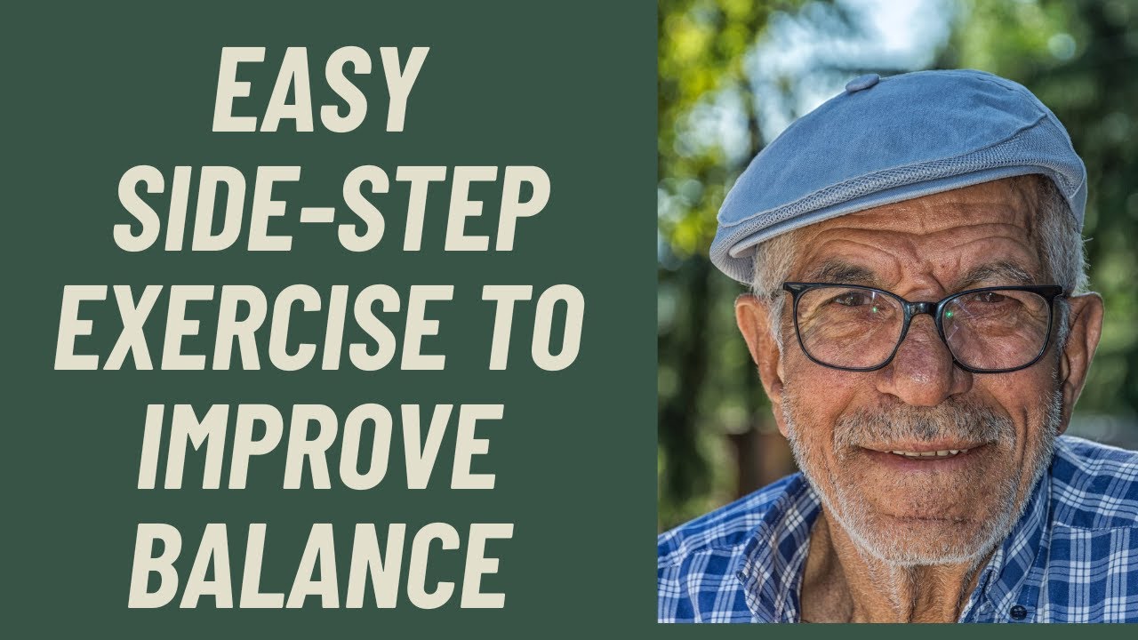 SENIORS; SIDE-STEPPING EXERCISE to Improve your Balance! - YouTube