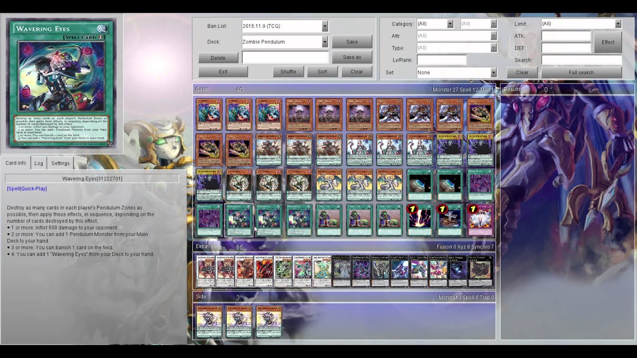 Yugioh Zombie Pendulum Deck Profile - YouTube