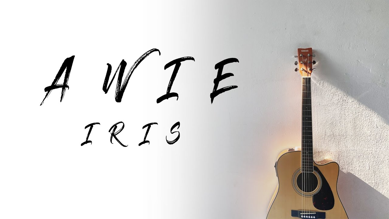 Awie - Iris ( Karaoke | Akustik | Lirik ) - YouTube