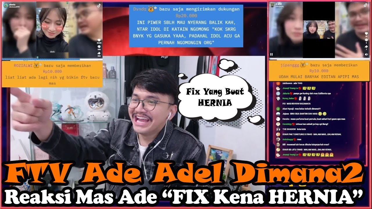 Reaksi Mas Ade Banyak Orang Yang Clip FTV Ade Adel - "FIX Yang Buat ...