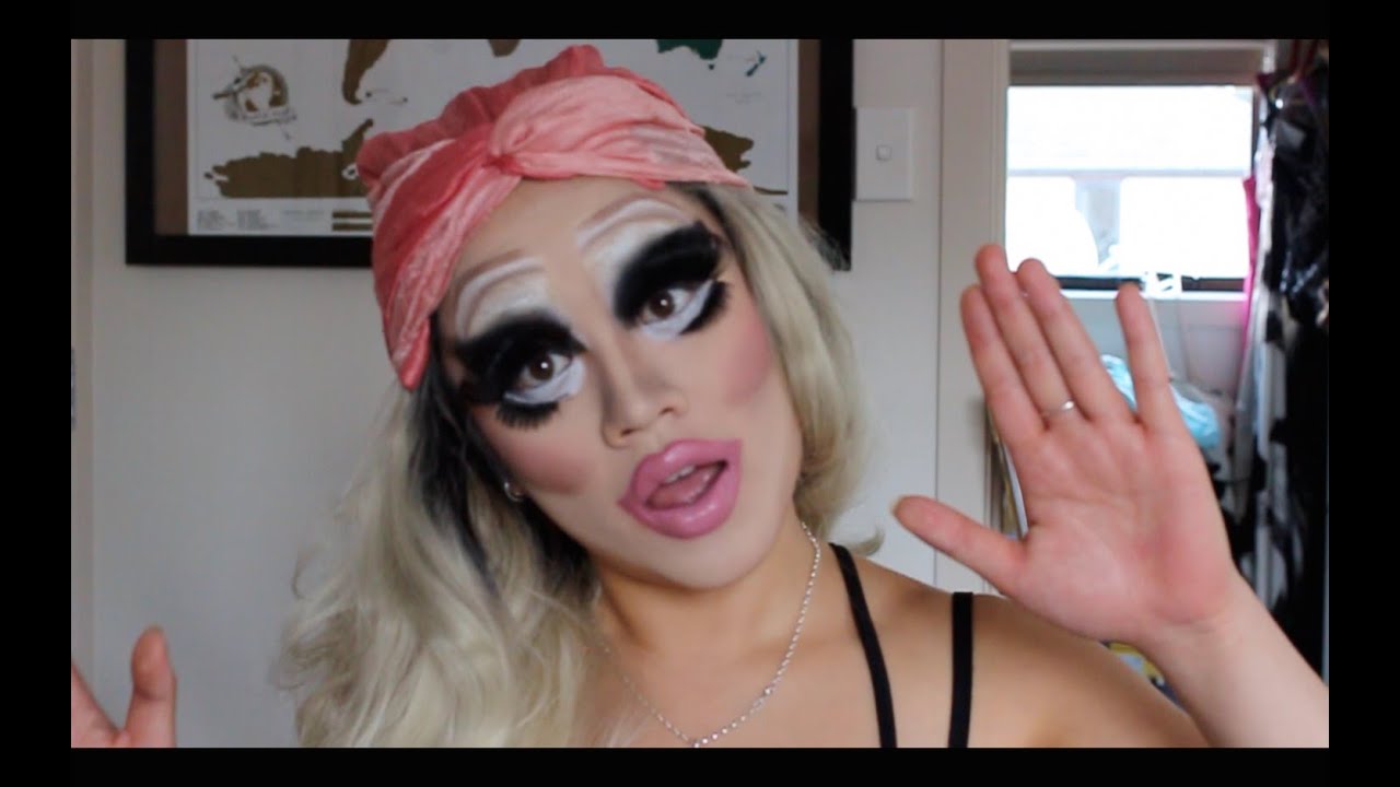 Trixie Mattel - Spring Runway Inspired Makeup Tutorial - YouTube