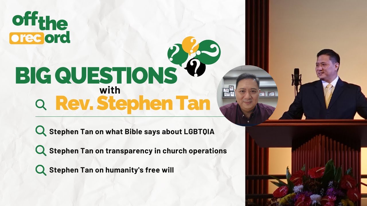 BIG QUESTIONS with Rev. Stephen Tan! | Project Offbeat Podcast - YouTube