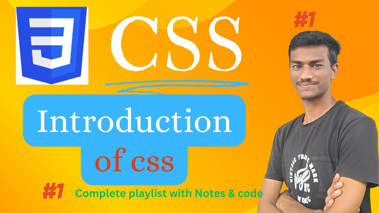 Introduction Of Css Syntax Of Css Css Tutorial For Beginners Youtube 3664