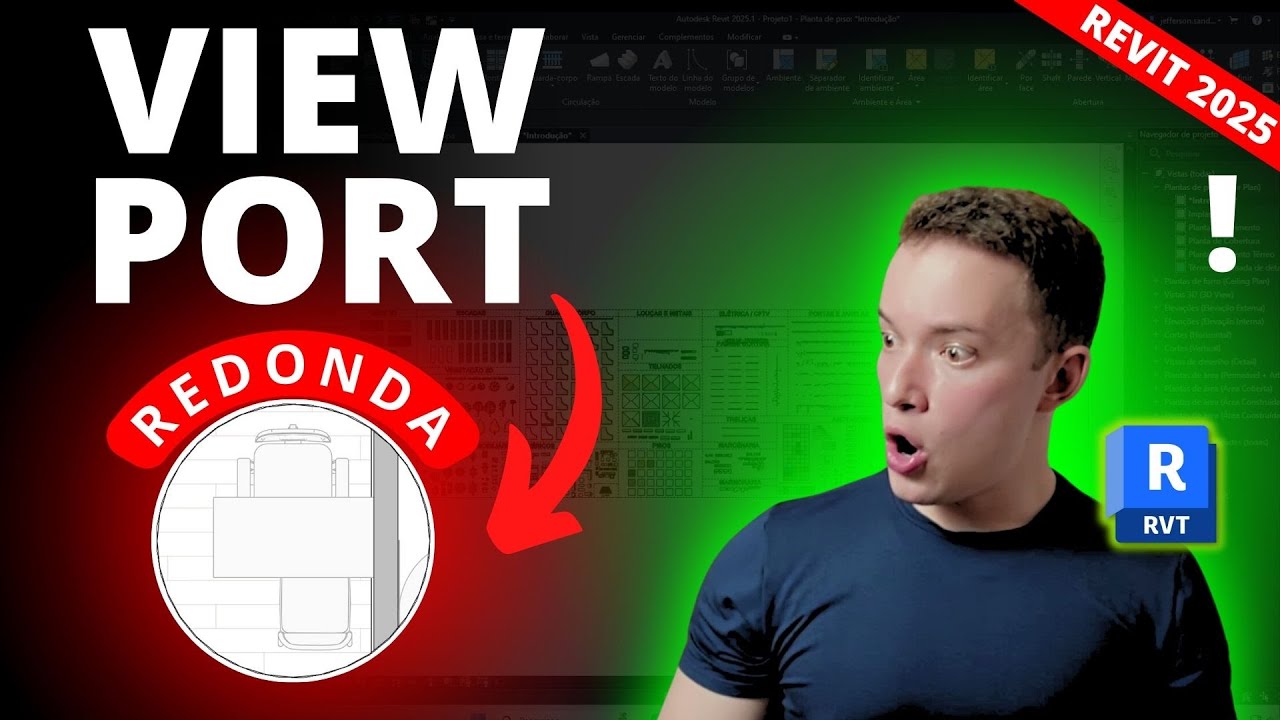 🔄 Truque Incrível: Como Criar Viewport Redonda no Revit! 🏗️ - YouTube