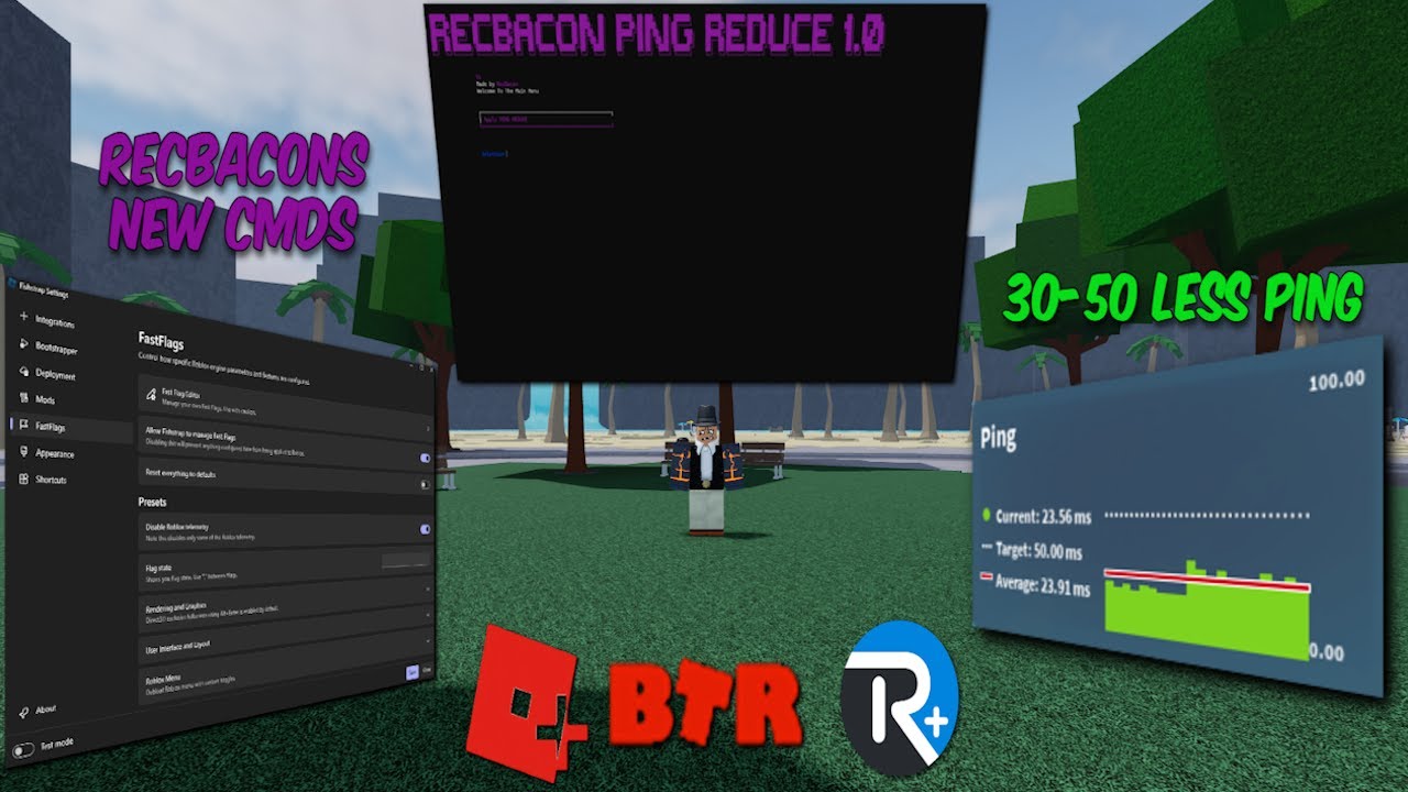 THIS IS HOW TO REDUCE YOUR PING IN ROBLOX! (V4, LESS DELAY & UPDATED ...