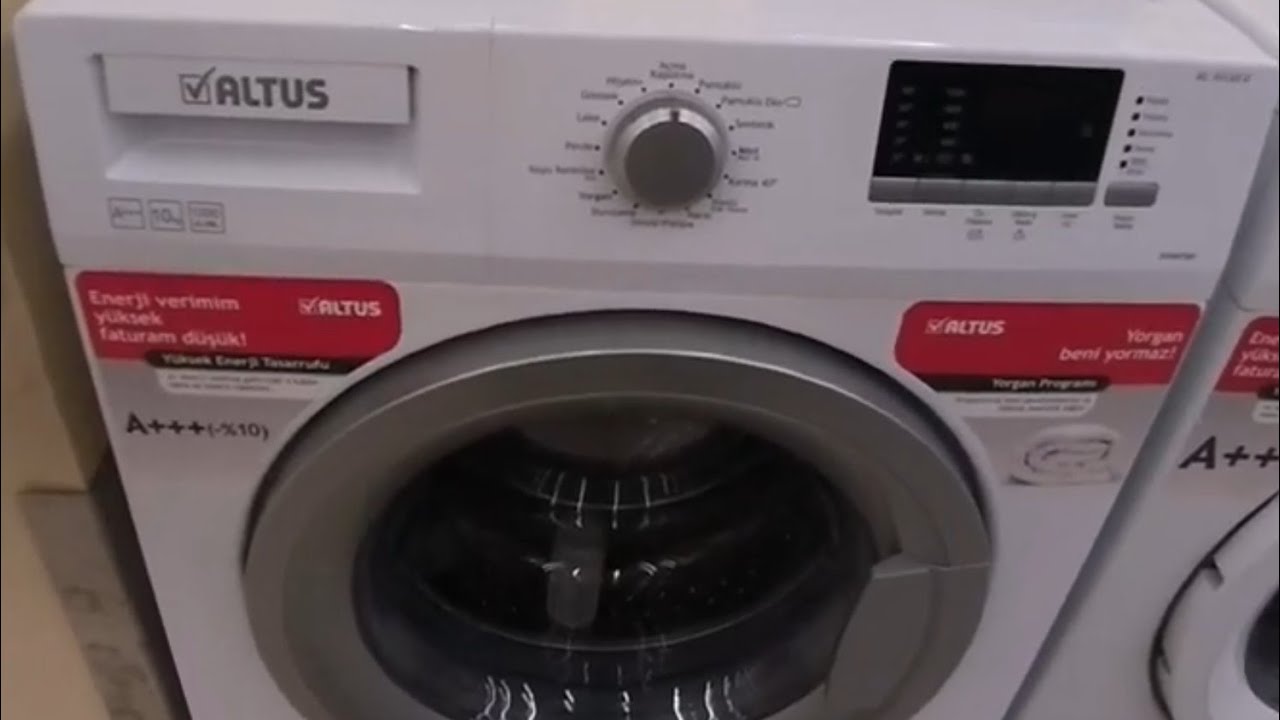 Altus 10120 D Çamaşır Makinesi | 10 Kilo 1000 Devir Çamaşır Makinesi ...