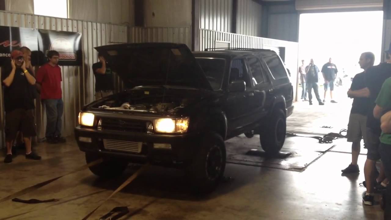 2jz 4runner at the Dyno tx2k12 - YouTube