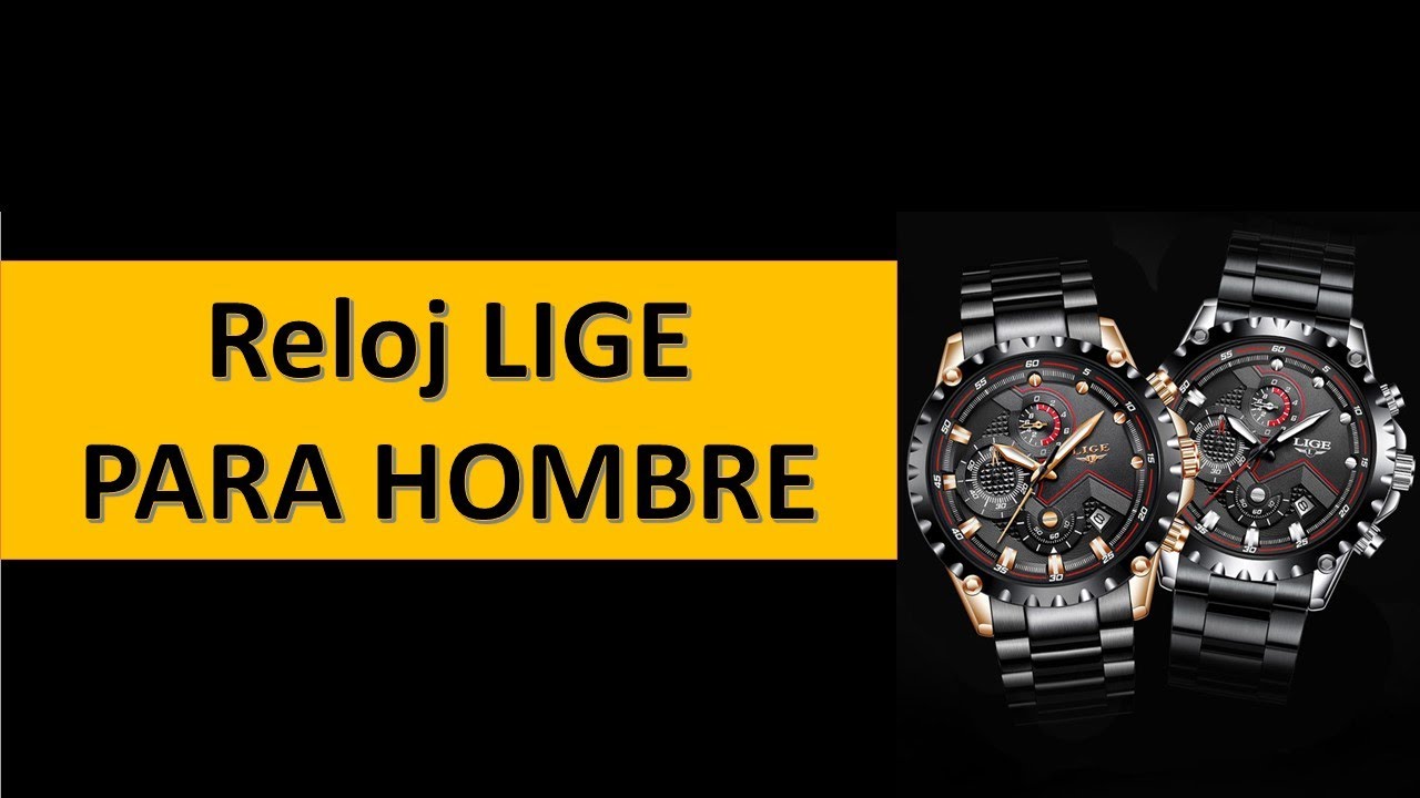 Marca china de reloj | Reloj Lige para hombre - YouTube