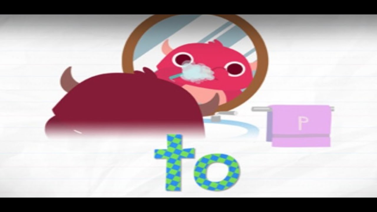 Letter T - TO - Endless Reader - YouTube