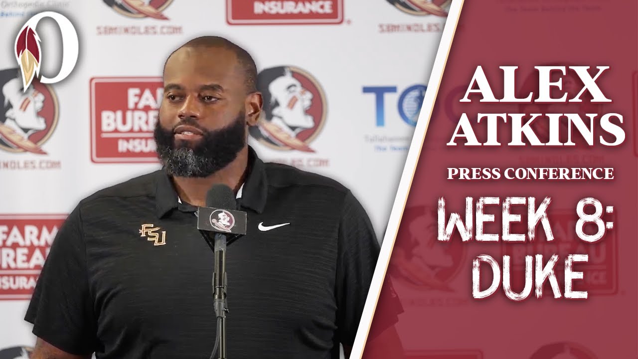 FSU Football | FSU OC Alex Atkins talks success vs. Syracuse ...